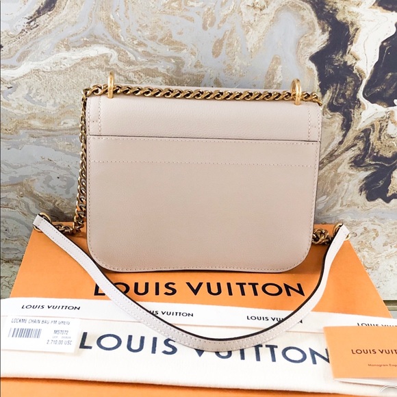 Louis Vuitton | Bags | New In Stores Louis Vuitton Lockme Pm Chain Bag ...